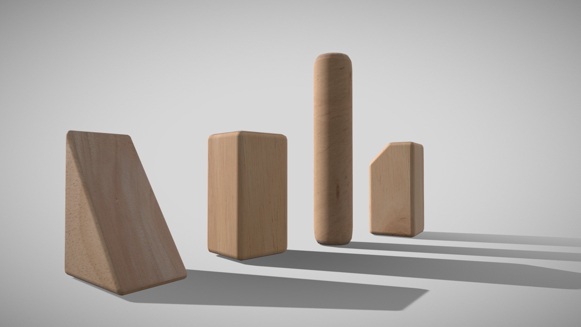 Blocks Study - 3D model by c-erin [b6b7cb2] - Sketchfab