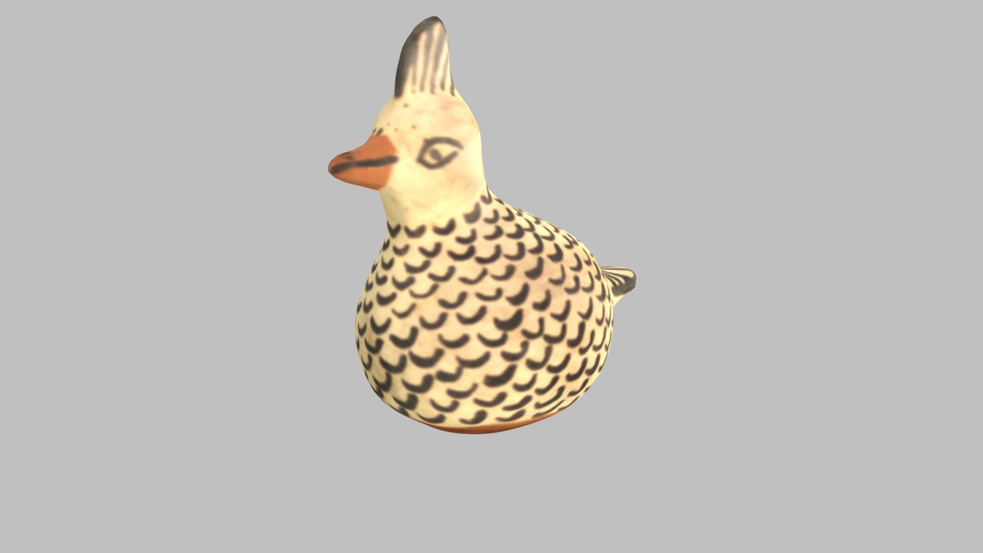 Cochiti/Kotyit Quail Form - Download Free 3D model by Grinnell College ...