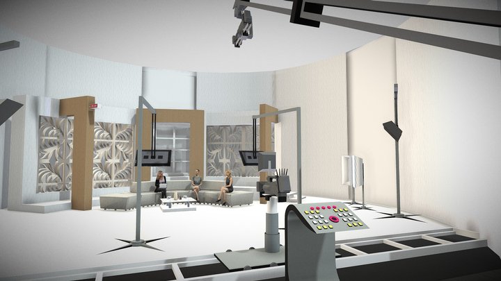 Talkshow 3D models - Sketchfab
