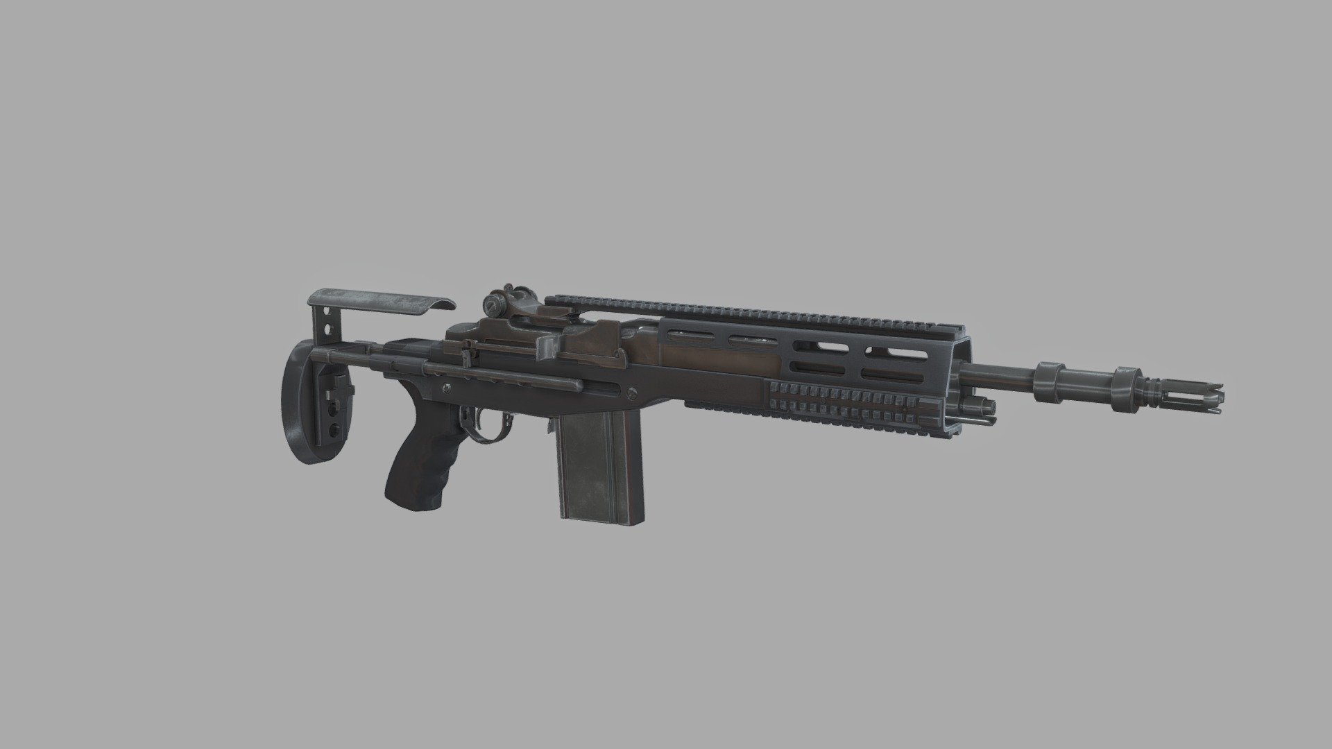 FPS Guns 4K - DMR 1 - Buy Royalty Free 3D model by Heart State Games ...