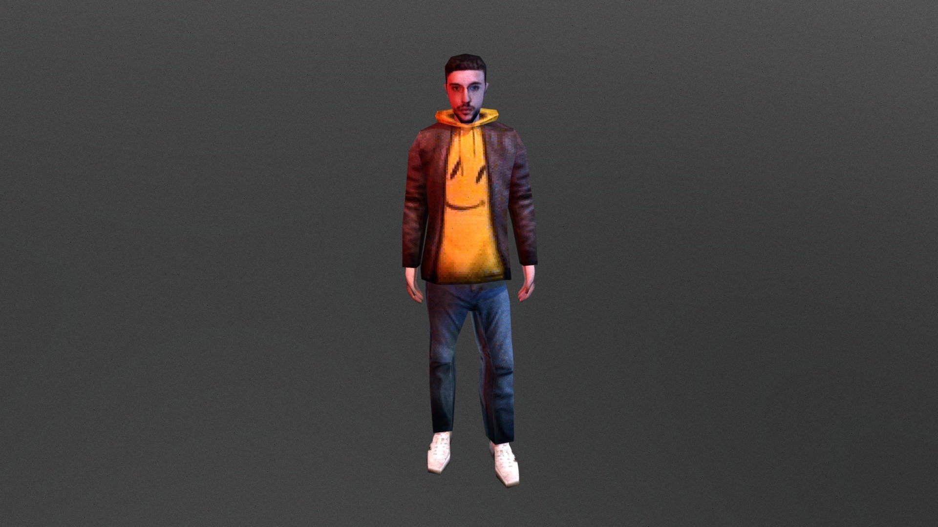 PSX PS1 Male Character 1 (updated) - Buy Royalty Free 3D model by ...