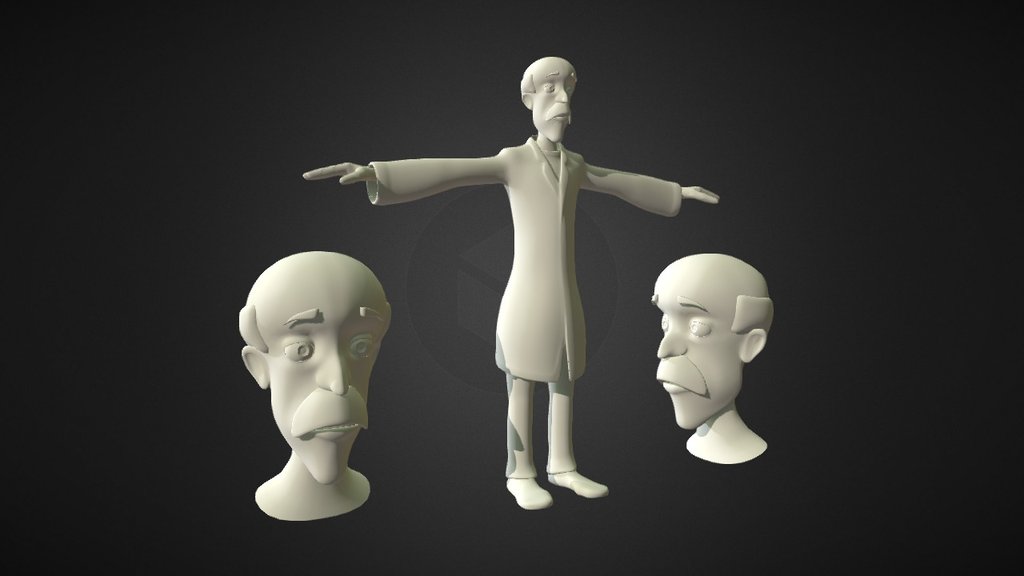Animation Model - Man - 3D model by MarcRichmond [b6bb6ed] - Sketchfab