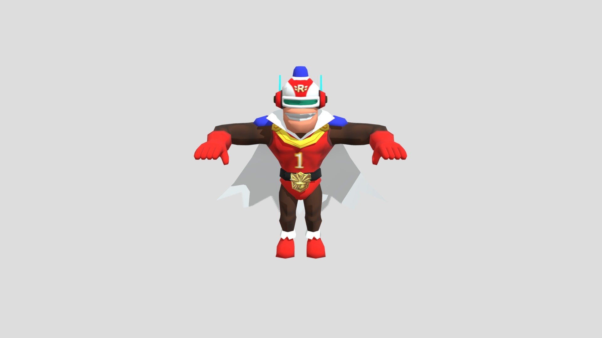 the_red_monkey__ape_academy__model_by_crasharki_ - 3D model by ...