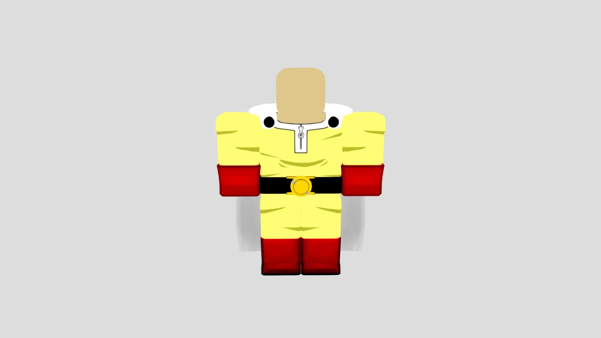 One Puch Man - Saitama Roblox R6 Model - 3D model by Braywa [b6bd6b4 ...