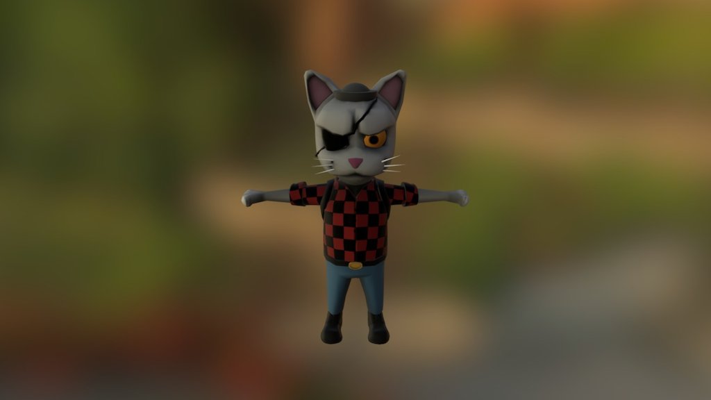 Demolition Cat - 3D model by jespermolander3d [b6bdc9e] - Sketchfab