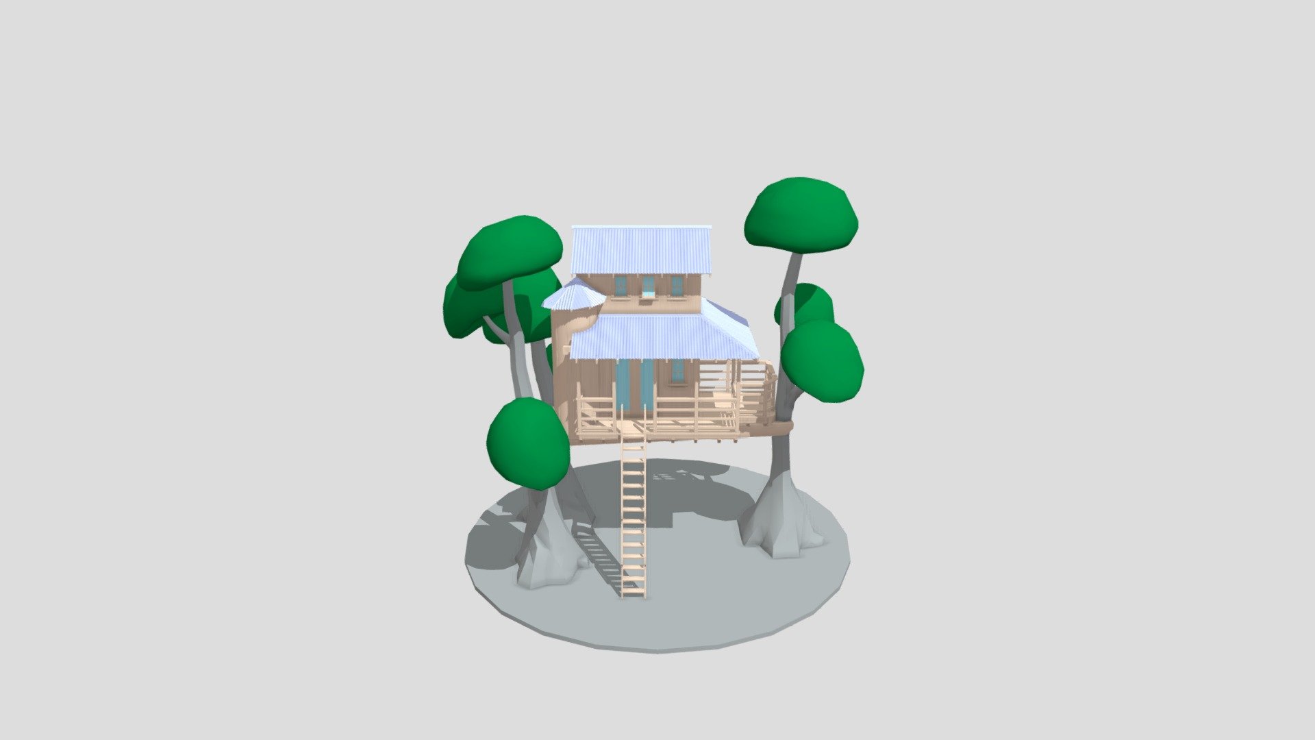 Wohlfühloase - 3D model by treehouse company (@zgp) [b6bdeff] - Sketchfab