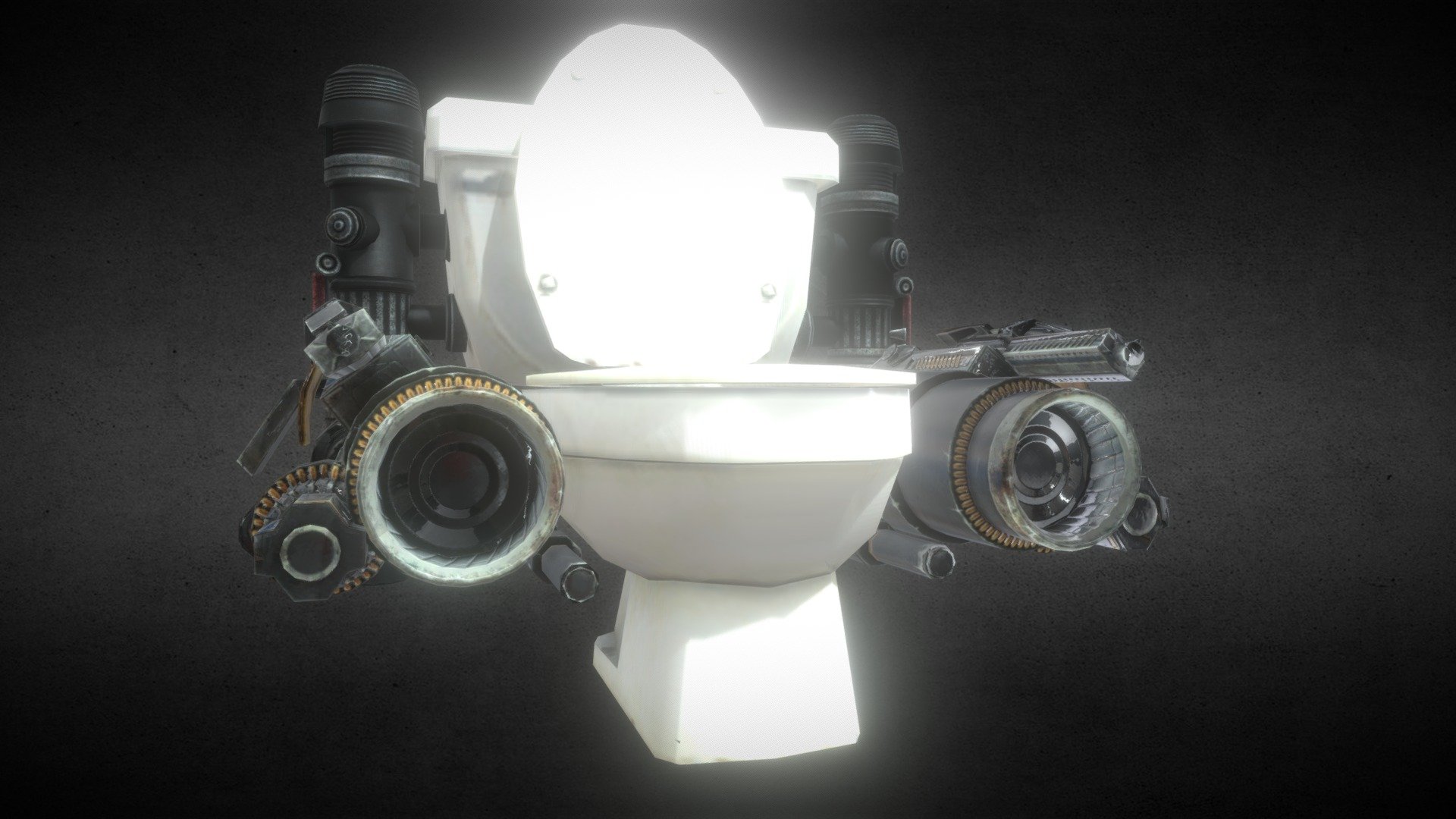 Laser jetpack toilet base - Download Free 3D model by photon (that one ...