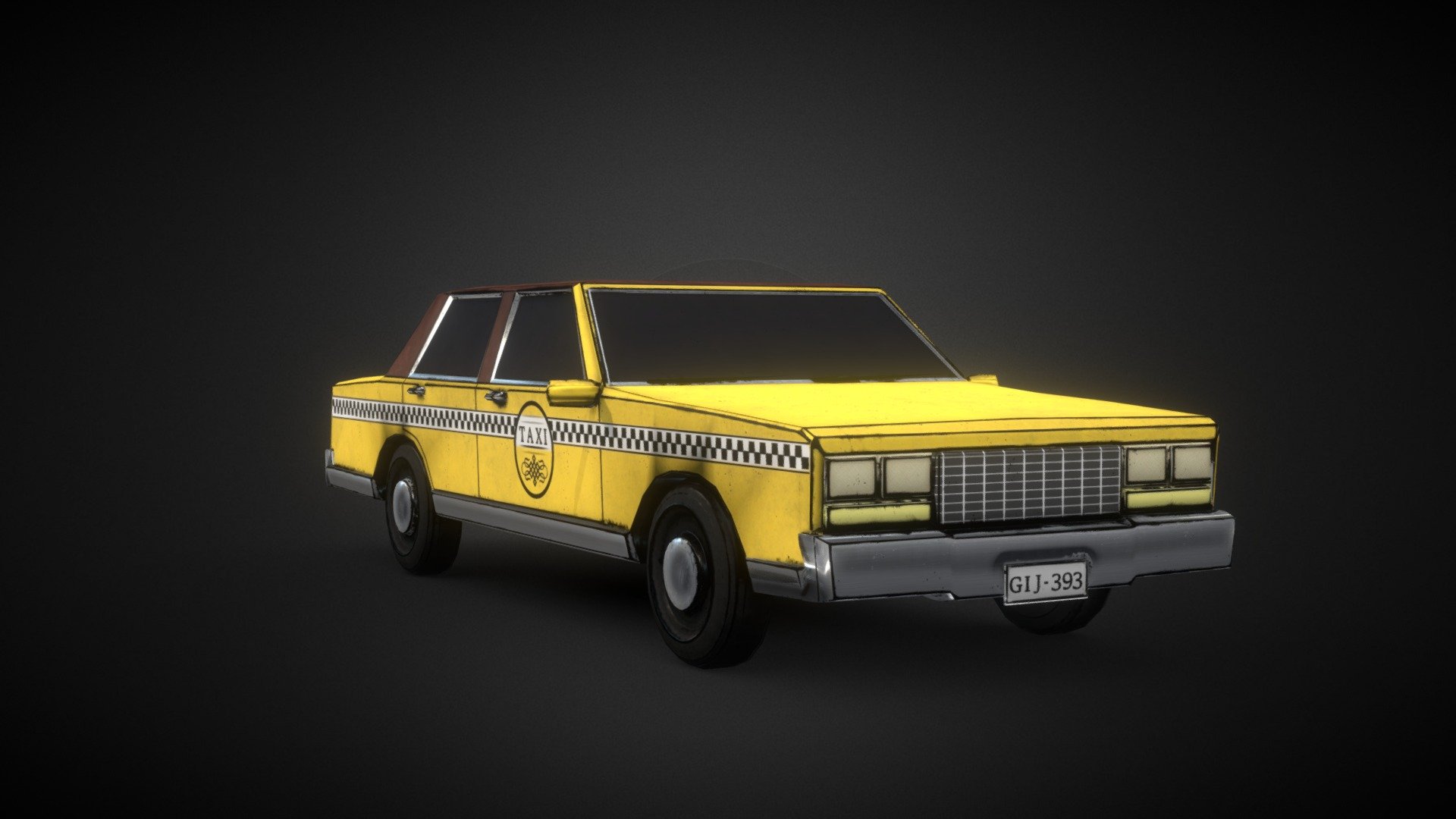 Stylized Cartoon Sedan - Download Free 3D model by Lee Alex Johansson ...