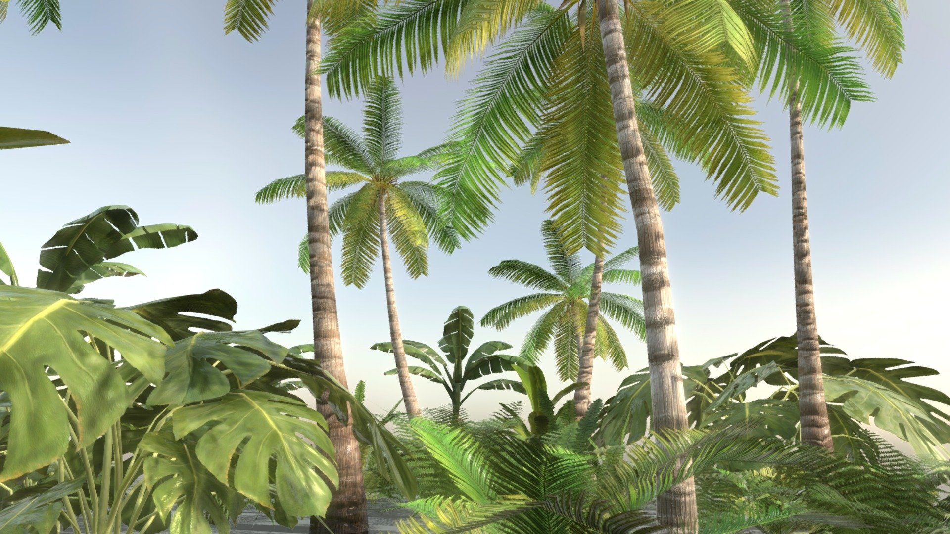 Tropical Vegetation - Buy Royalty Free 3D model by alint [b6c1934 ...