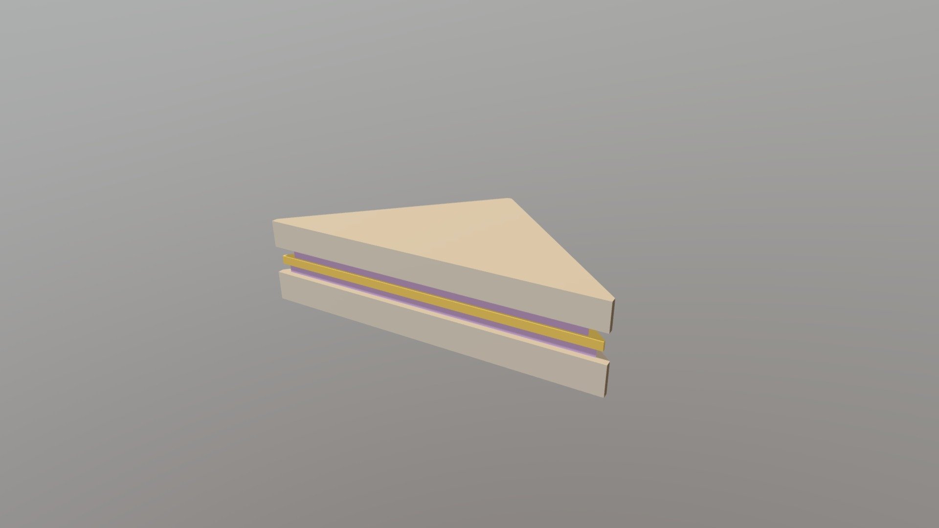 Sandwich - 3D model by somuchberries [b6c2fa6] - Sketchfab
