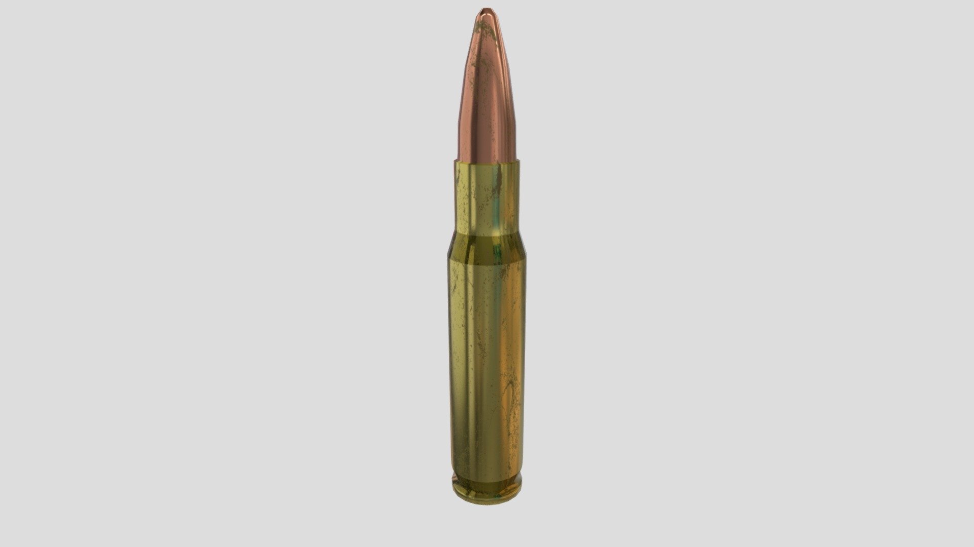 .50 Caliber Bullet - 3D model by Shannon Doherty (@ShanBD) [b6c408a ...