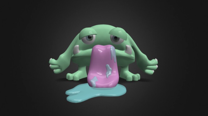 Baby Drool - 3D model by Chaitanya Krishnan (@chaitanyak) [b6c50fd ...