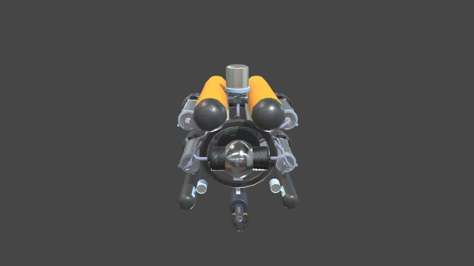 Submarine Rov - 3D model by PapiYouyou [b6c5650] - Sketchfab