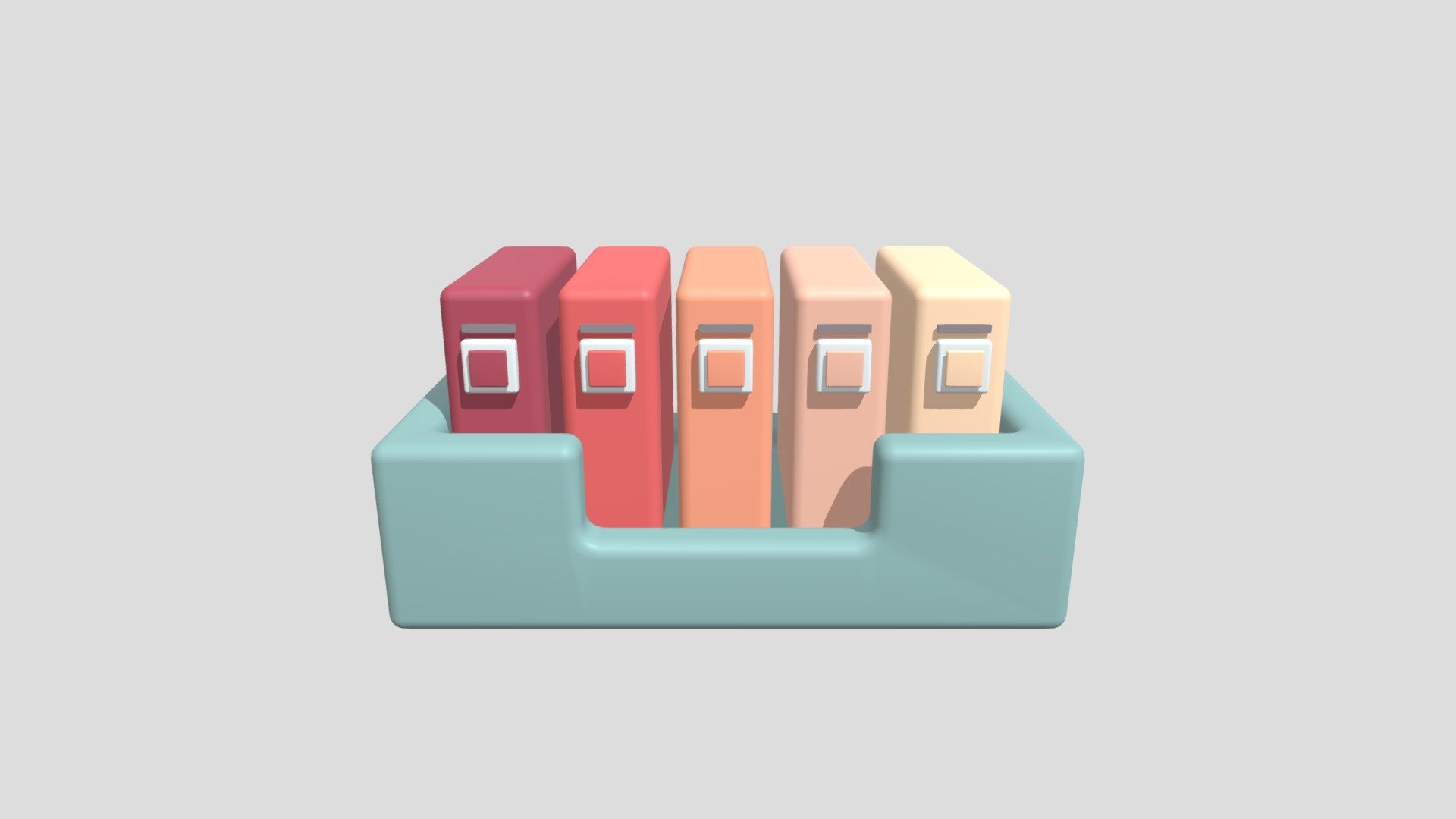 Document Box - Buy Royalty Free 3D model by artbyquan [b6c5886] - Sketchfab Store