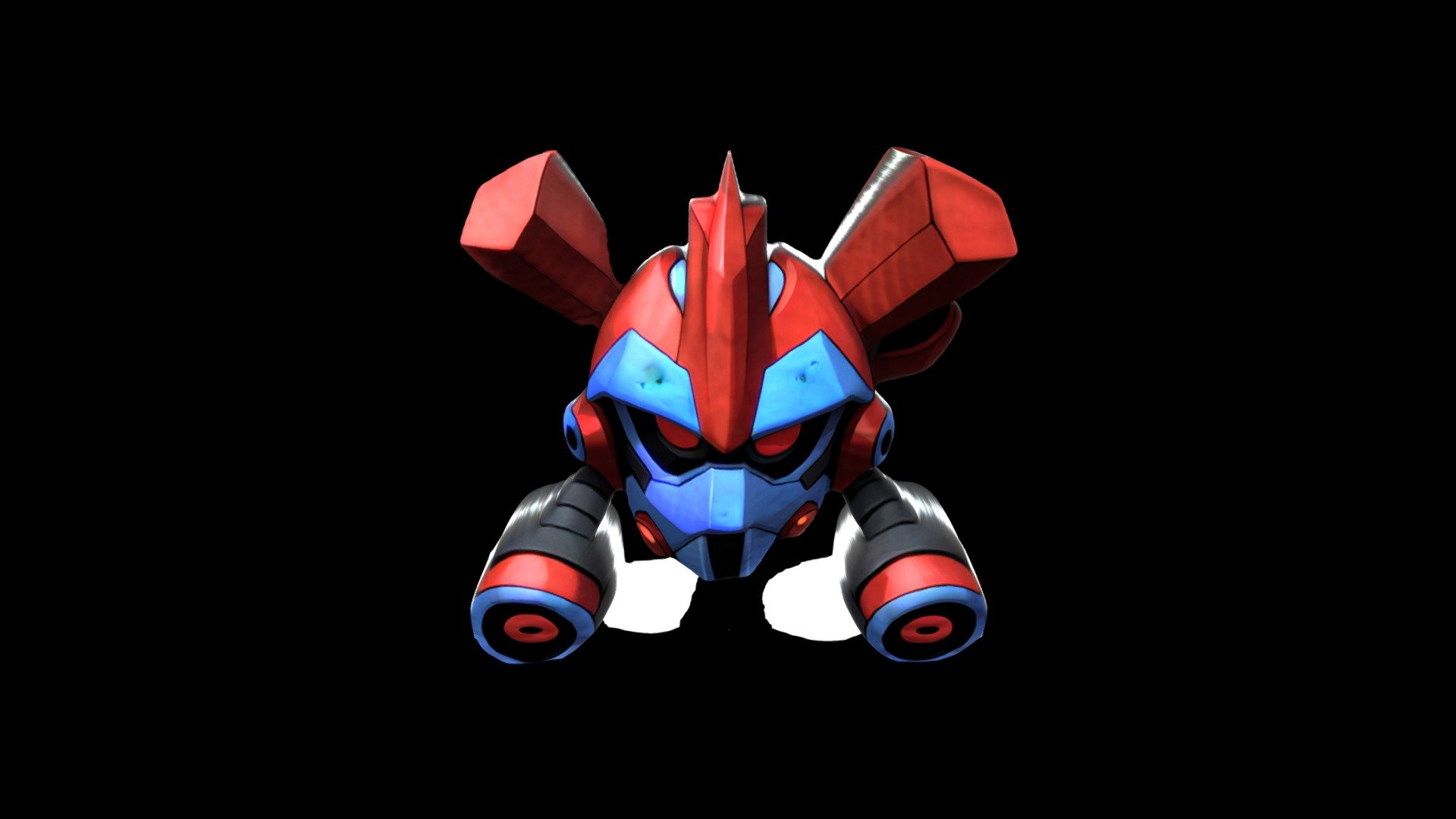 Helmet Mask Robot Cartoon 1244 - Download Free 3D model by klrxyz ...