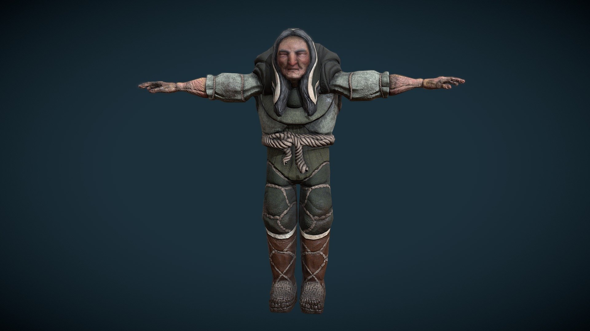 Old lady npc - Buy Royalty Free 3D model by LaSiembra [b6c6a5a ...