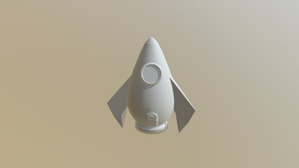 Cartoon Rocket - 3D model by igobyjen [b6c744a] - Sketchfab
