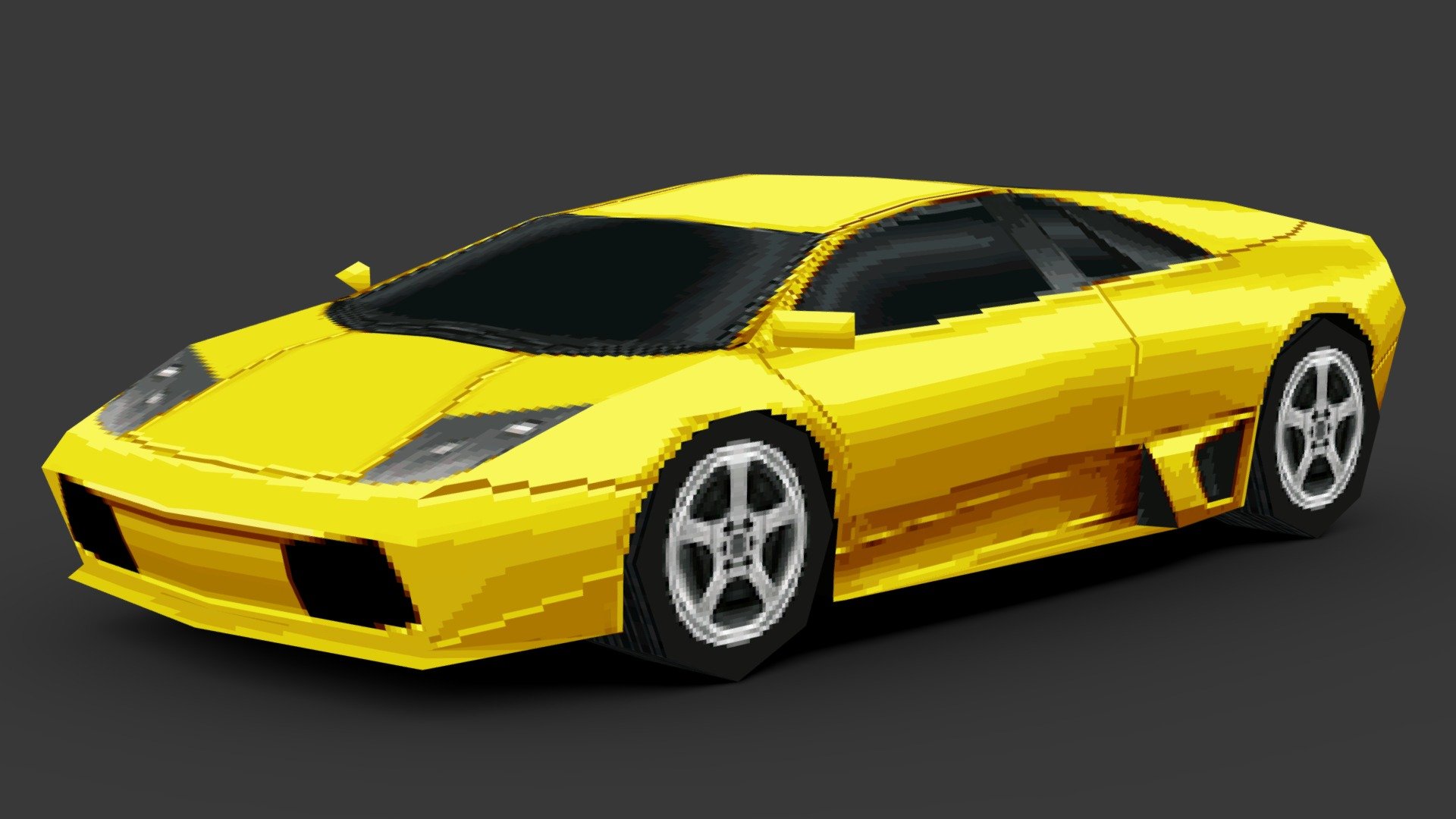 Lamborghini Murciélago - PS1 Style - 3D model by MoiDev [b6ca8d0 ...