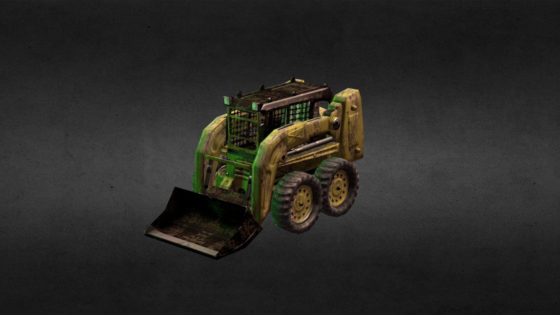 Low poly Front Loader - 3D model by Pickledtezcat [b6cb802] - Sketchfab