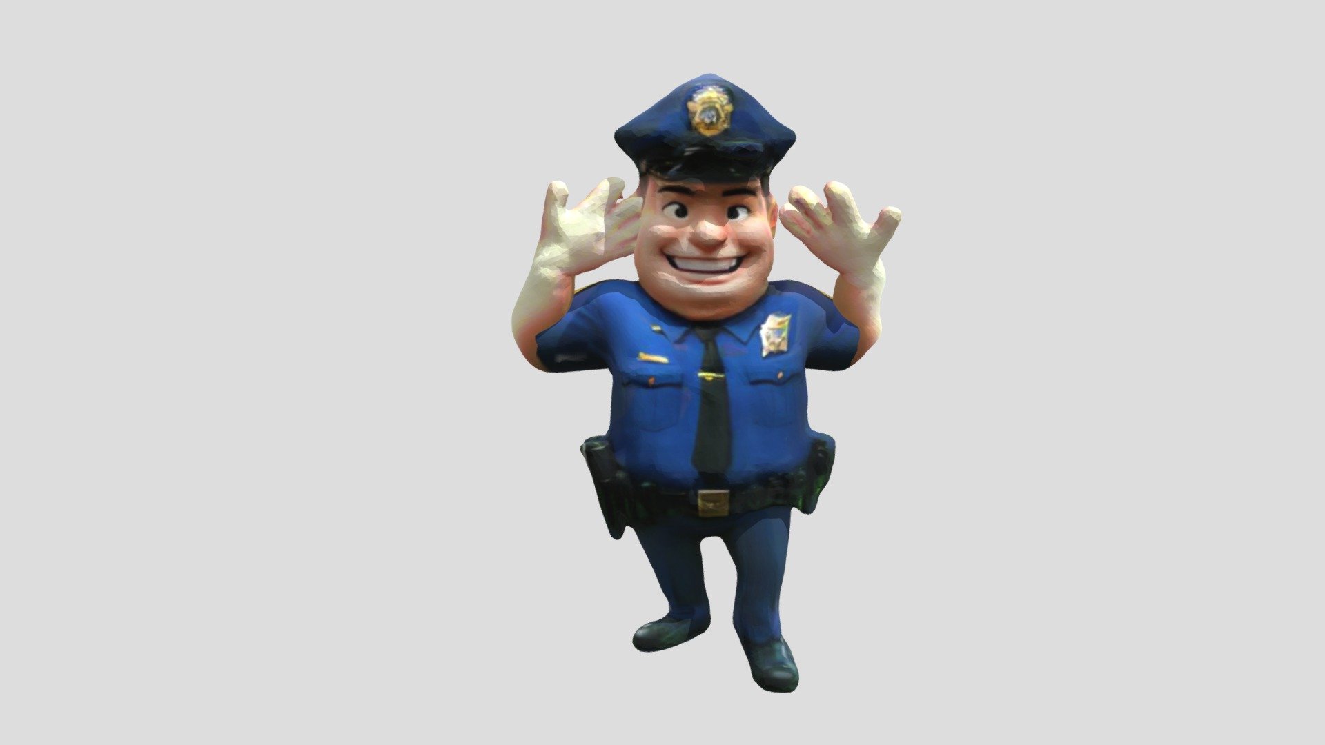 Traffic Cop (animated) - Download Free 3D model by Jungle Jim (@jungle ...