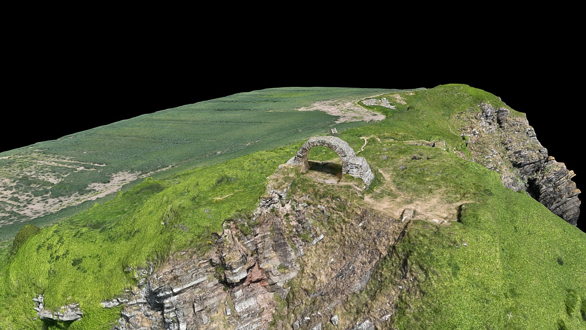Cruggleton Castle, Galloway, Scotland - Download Free 3D model by ...
