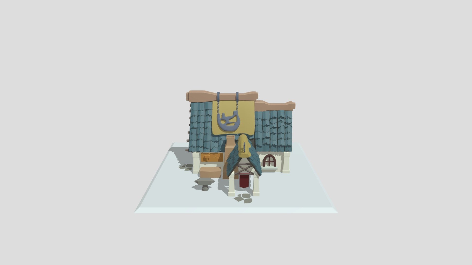 Shack (2) - 3D model by ChiamZhiQin [b6d355e] - Sketchfab