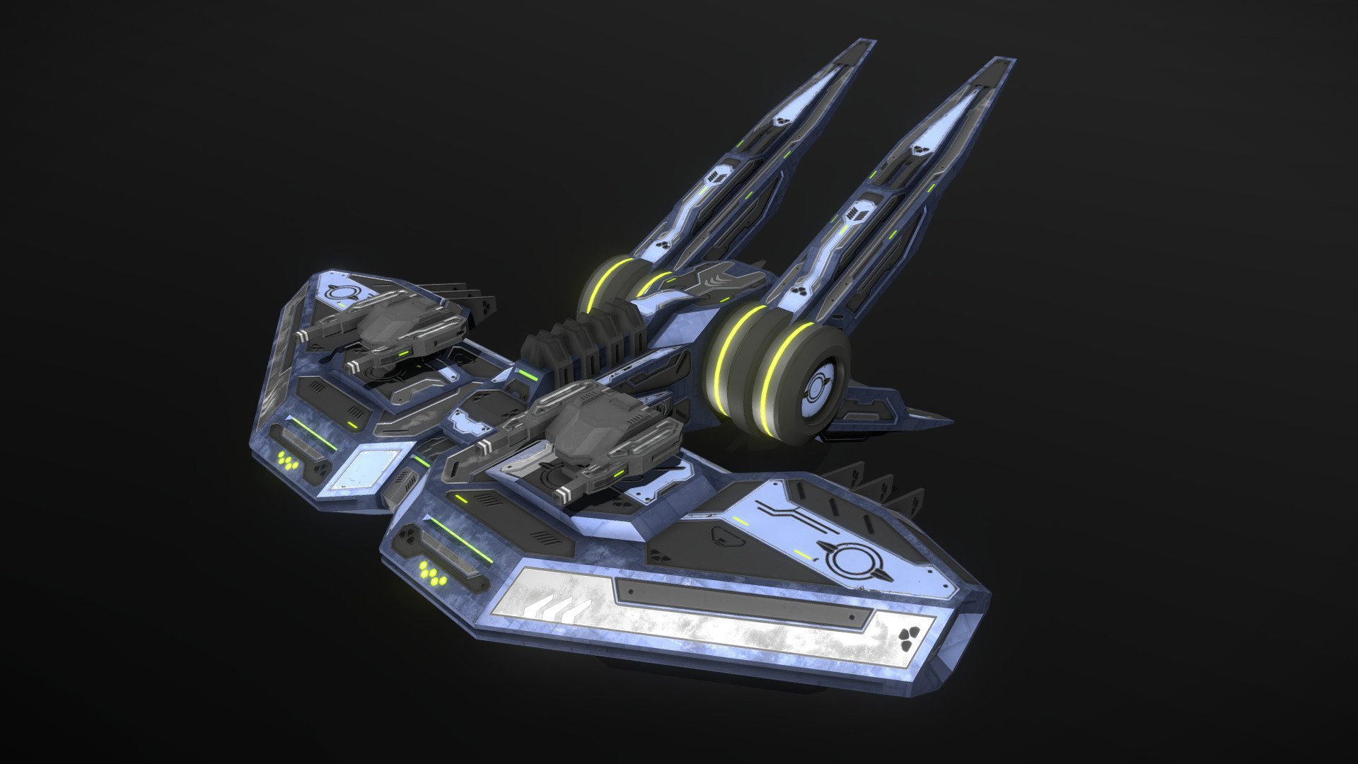Enkar Republic Frigate Ezkal - Buy Royalty Free 3D model by MSGDI ...