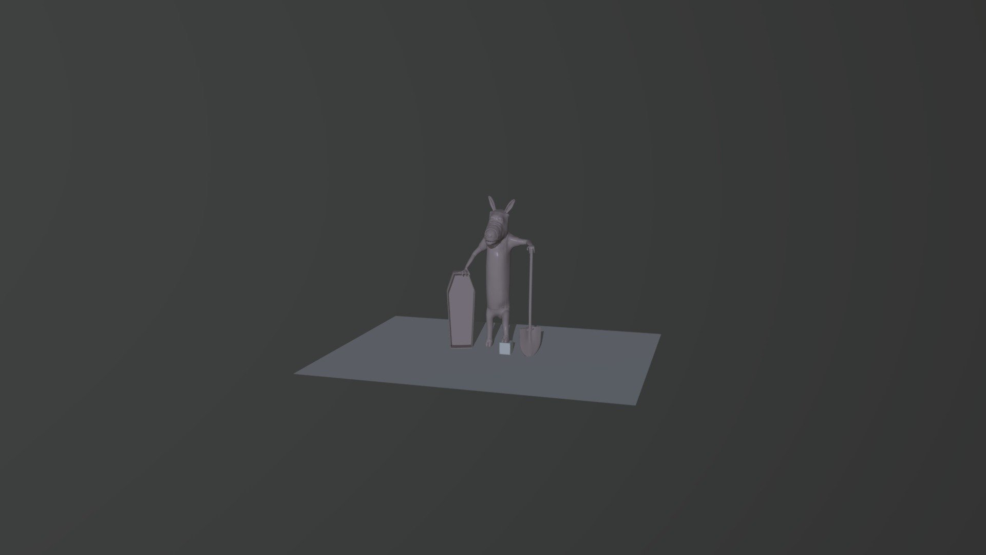 Undertaker dog - 3D model by Pedro_Ravasco (@pedroaravasco) [b6d6aa8 ...