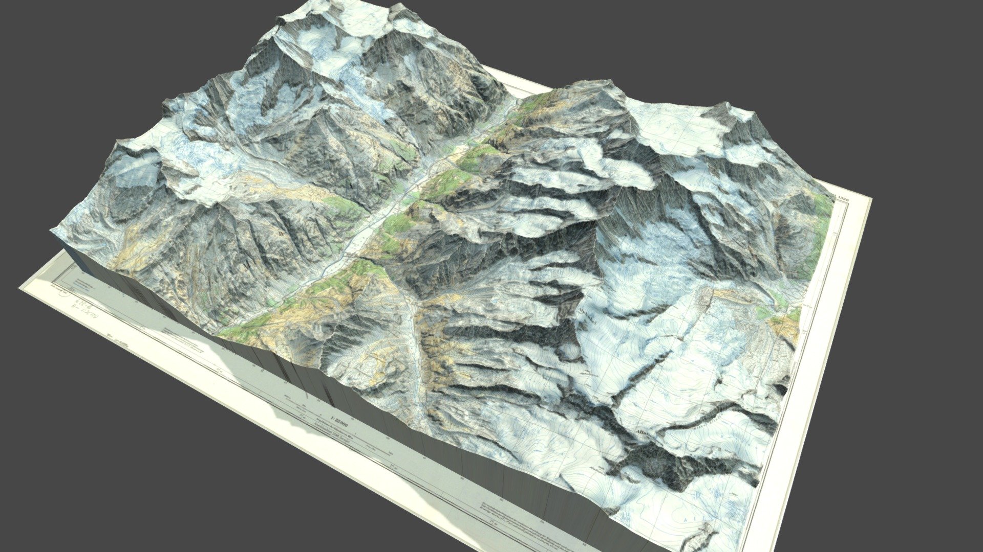 Randa, Switzerland (1968) - Download Free 3D model by Ricardo Garnica ...