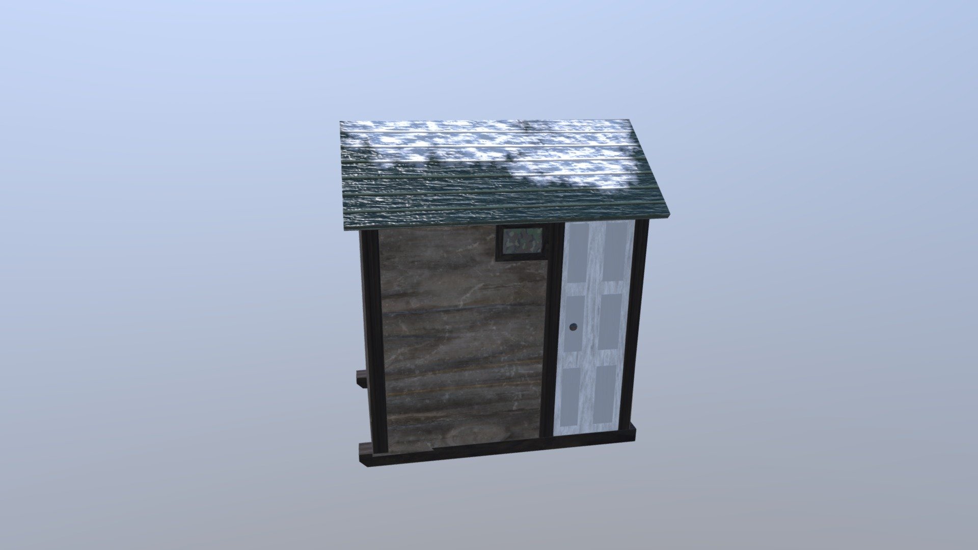 Ice Fishing Shack 11 - 3D model by Kyle Dorr (@dorr.kyle) [b6d95c1 ...