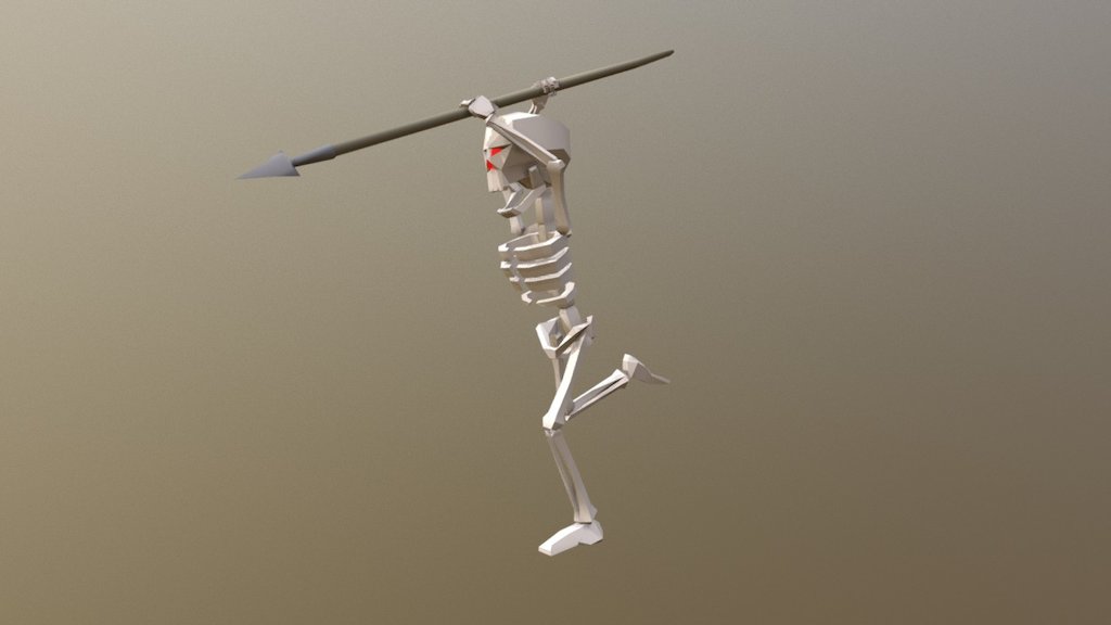 Skeleton_B - Download Free 3D model by daniel_slusarz [b6db2ce] - Sketchfab