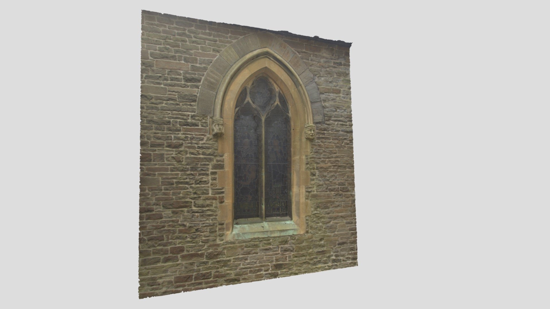 Church window - Download Free 3D model by rubesart [b6dbc56] - Sketchfab