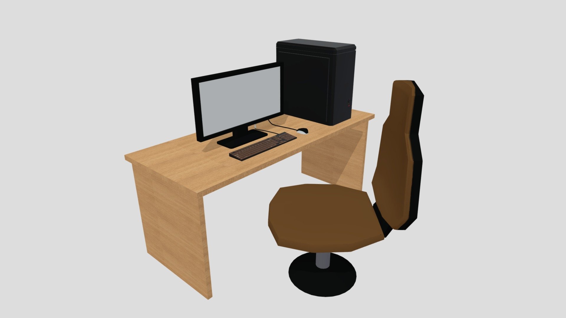 Simple Automated Workplace 3d Model By Mestnyanarxist [b6e00d6