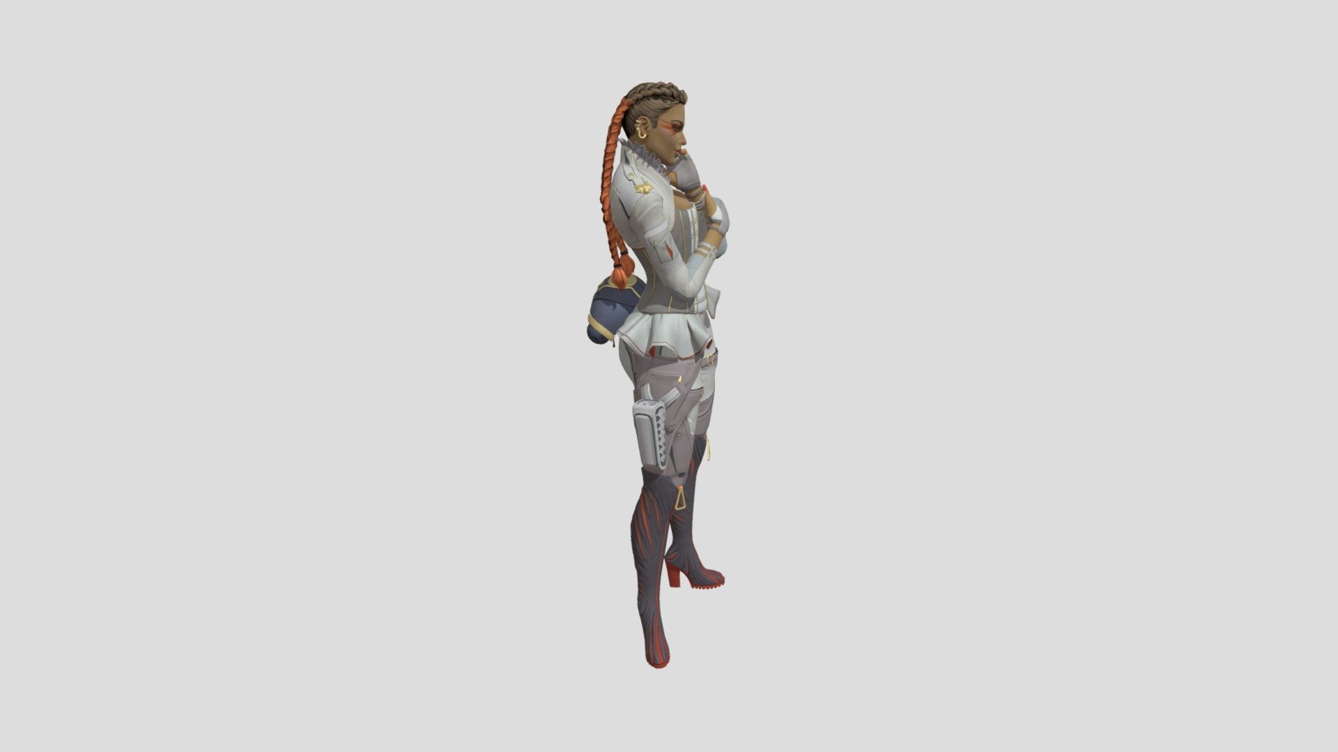 Loba 3d Model Apex Legends Download Free 3d Model By Cirredek