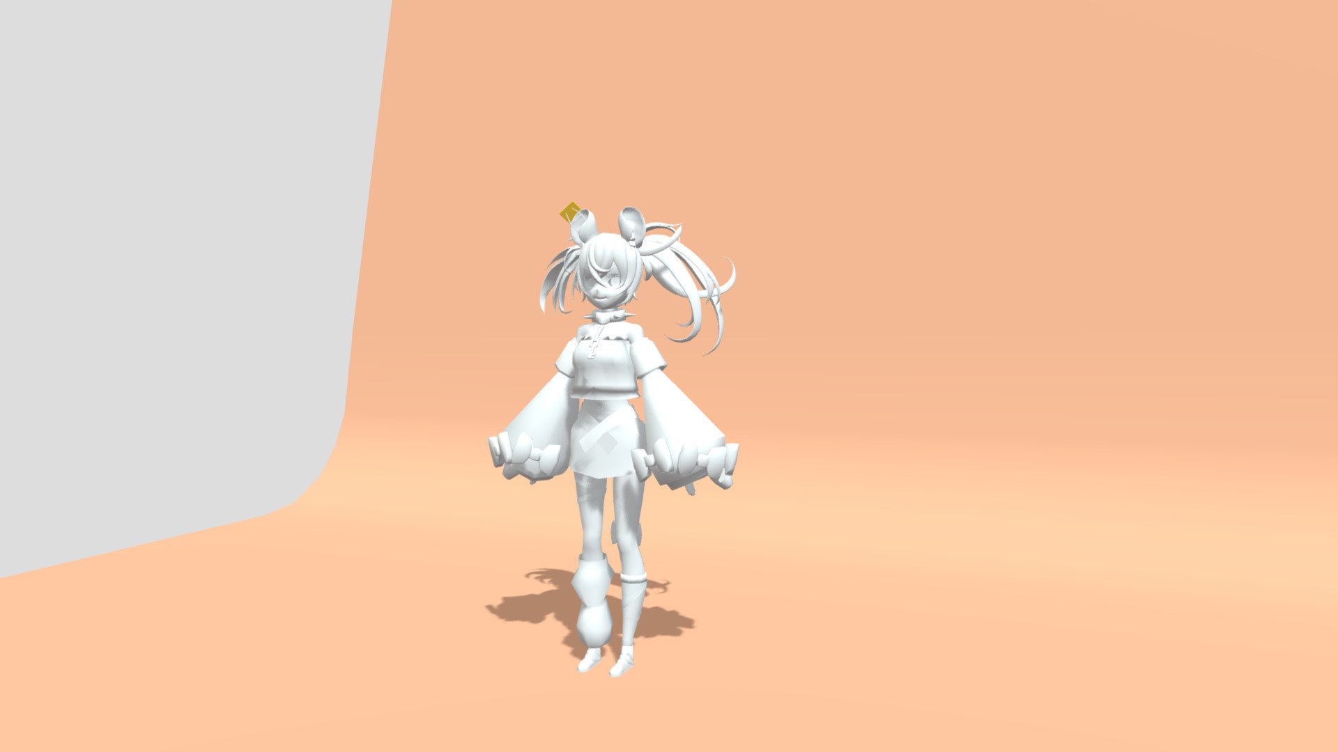 Hako Baelz - 3D model by rap rap (@Okapiinu) [b6e2472] - Sketchfab