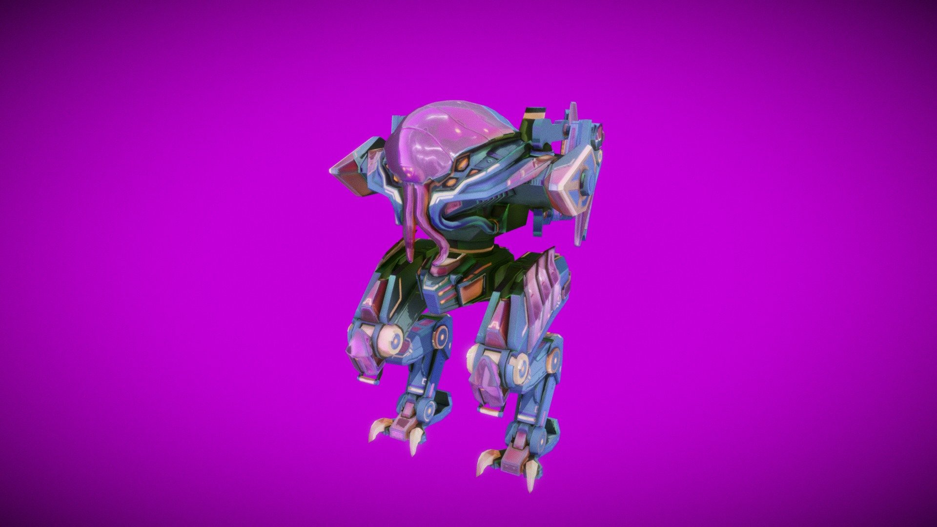 MECHA Robot XR-316 - Buy Royalty Free 3D model by Luna Studio ...