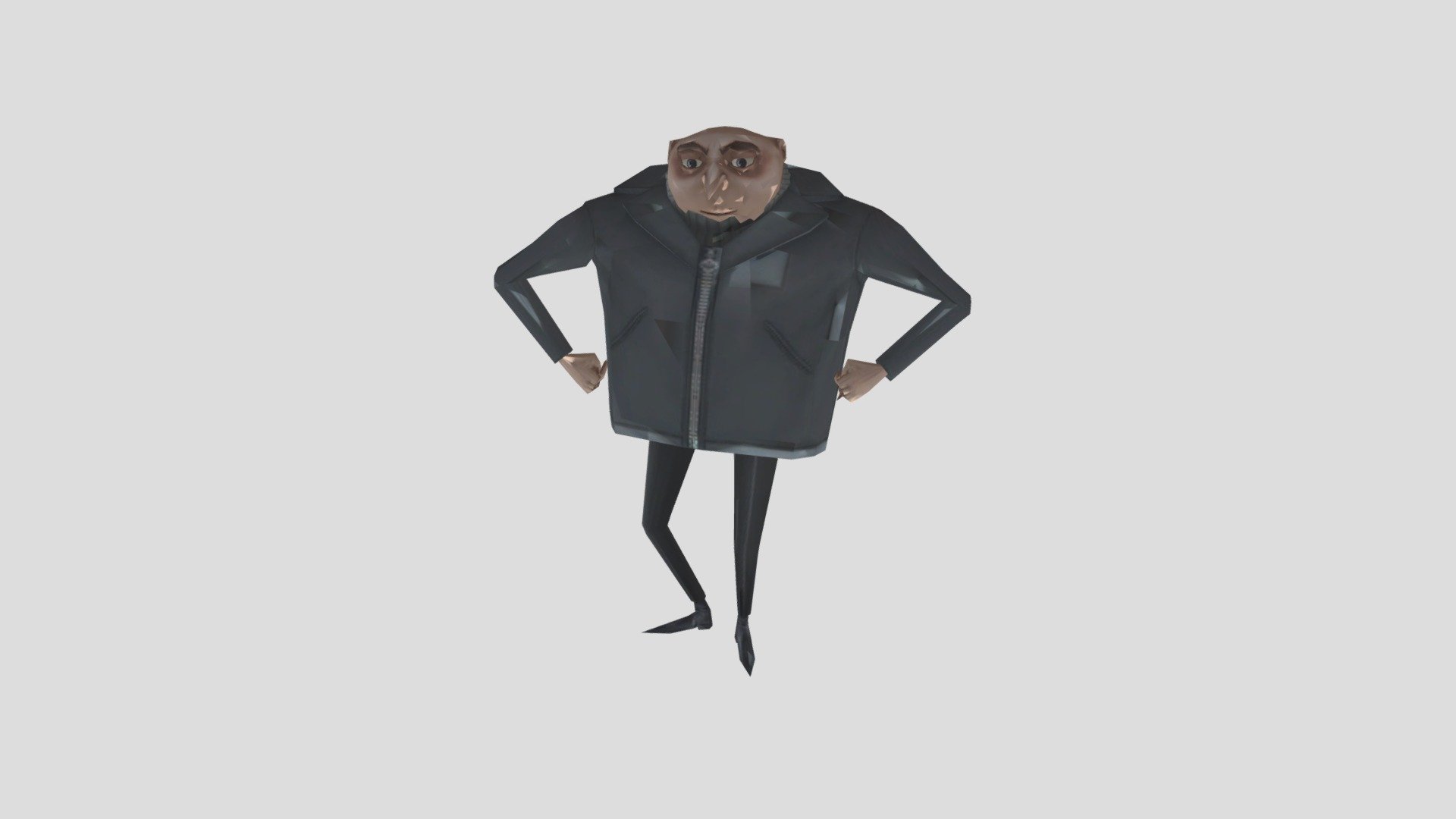 Gru - Download Free 3D model by patrick.ambrose2840 [b6e51c3] - Sketchfab
