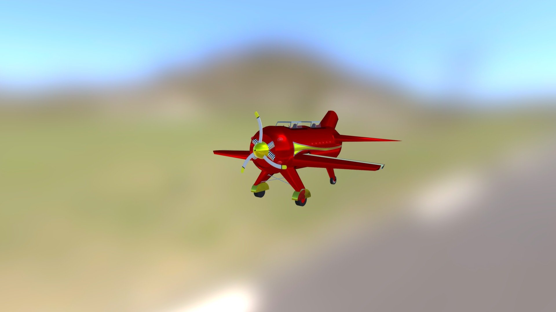 Plane - 3D model by Alvin.D..Ramdin [b6e5889] - Sketchfab