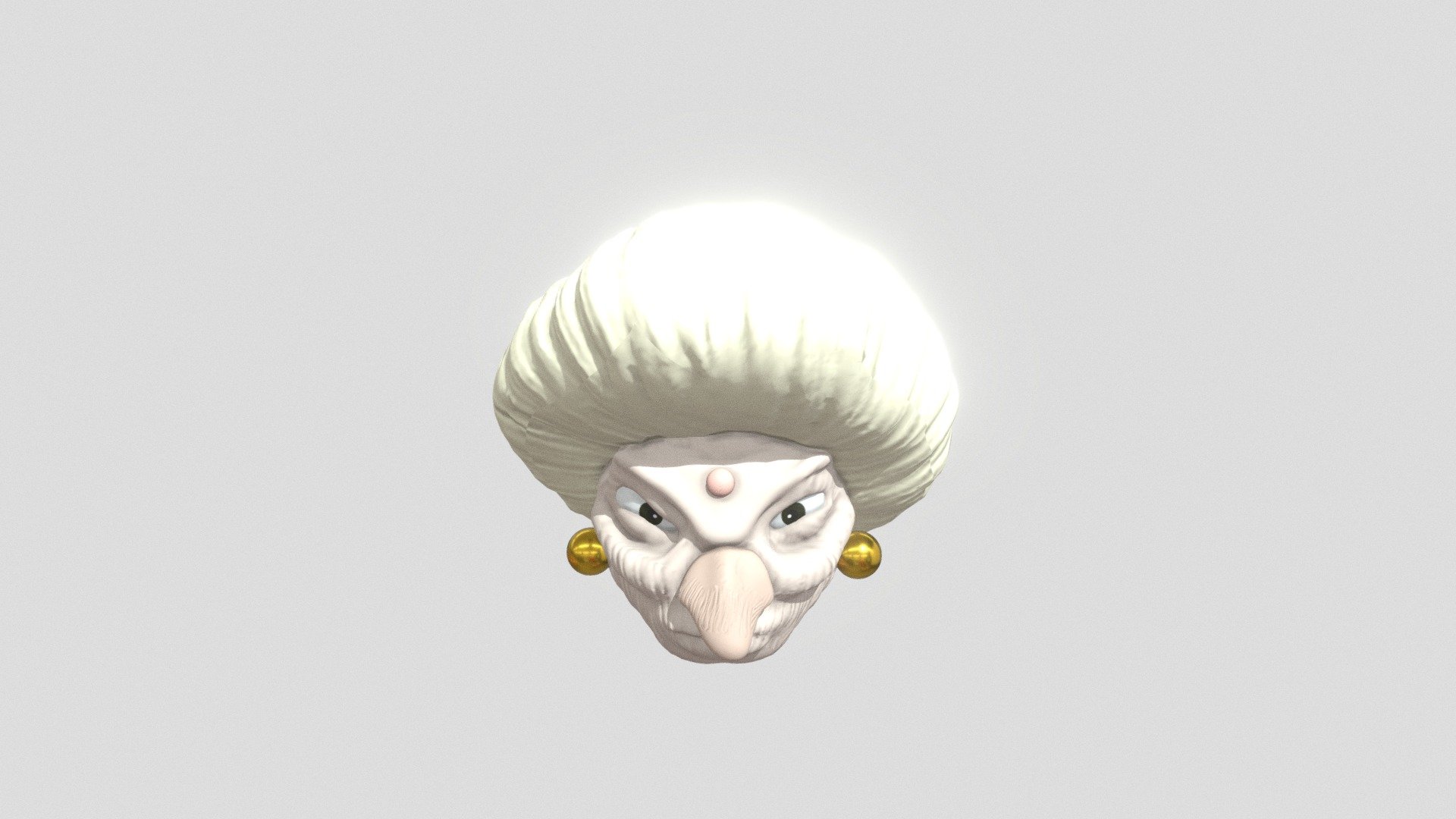 Yubaba Chihiro - Download Free 3D model by PakitoHoe [b6e72dd] - Sketchfab