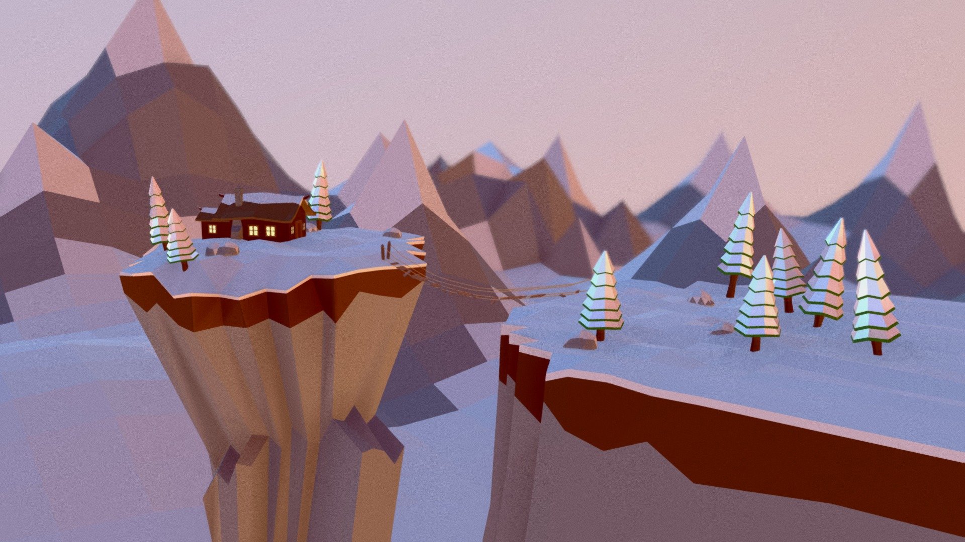 Cliff House - Download Free 3D model by Loco490 [b6e7b19] - Sketchfab