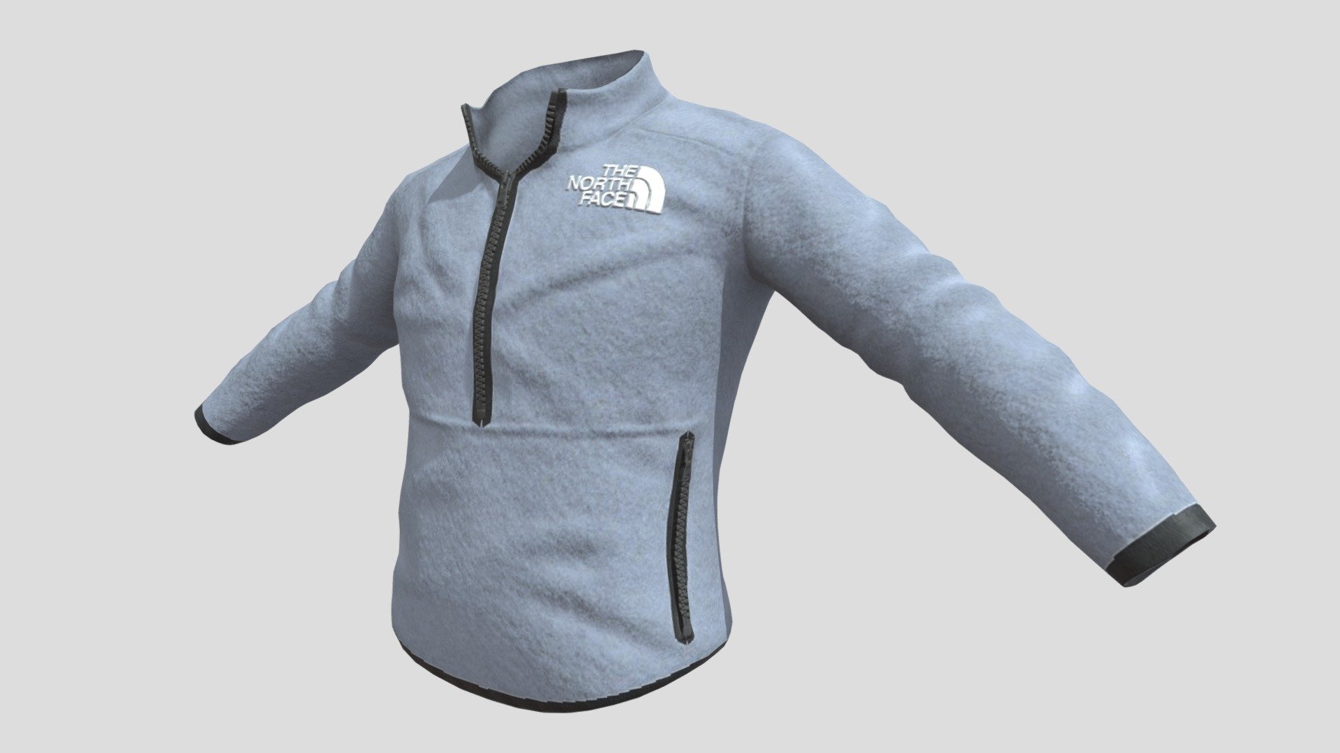 TheNorthFace Fleece Jacket - 3D model by SethPerkins [b6e8bd2] - Sketchfab