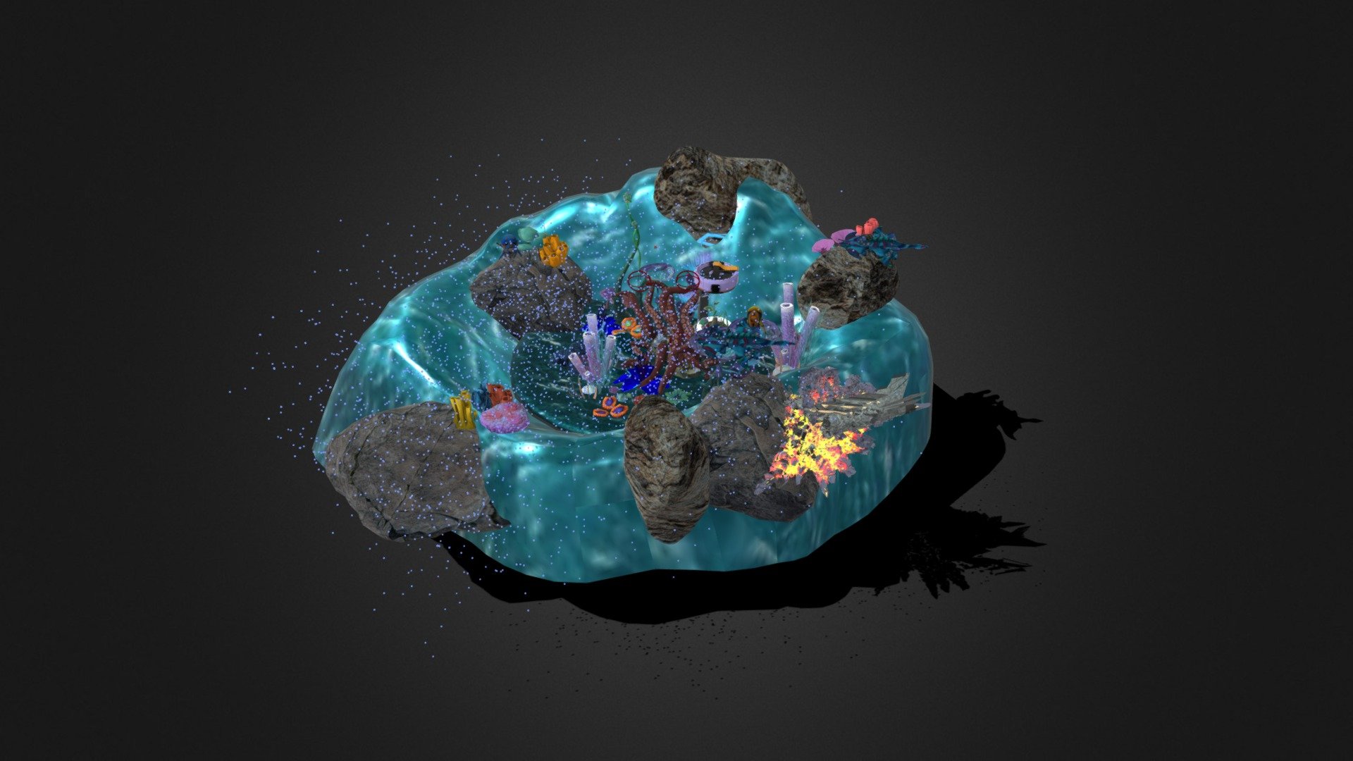 Extraterrestrial world - Download Free 3D model by saramei [b6e9906 ...
