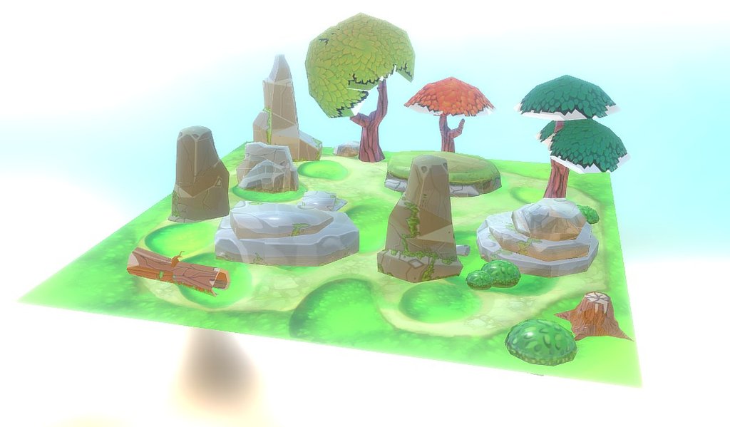 Game Environments 01 - 3D model by zine [b6eb234] - Sketchfab