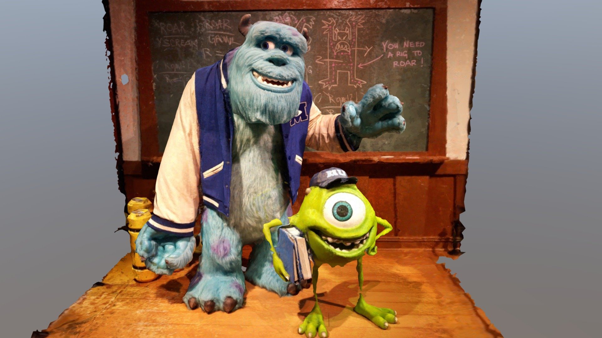 Monsters Inc - 3D model by Hasiel Alvarez (@HasielHassanAlvarezZavala ...