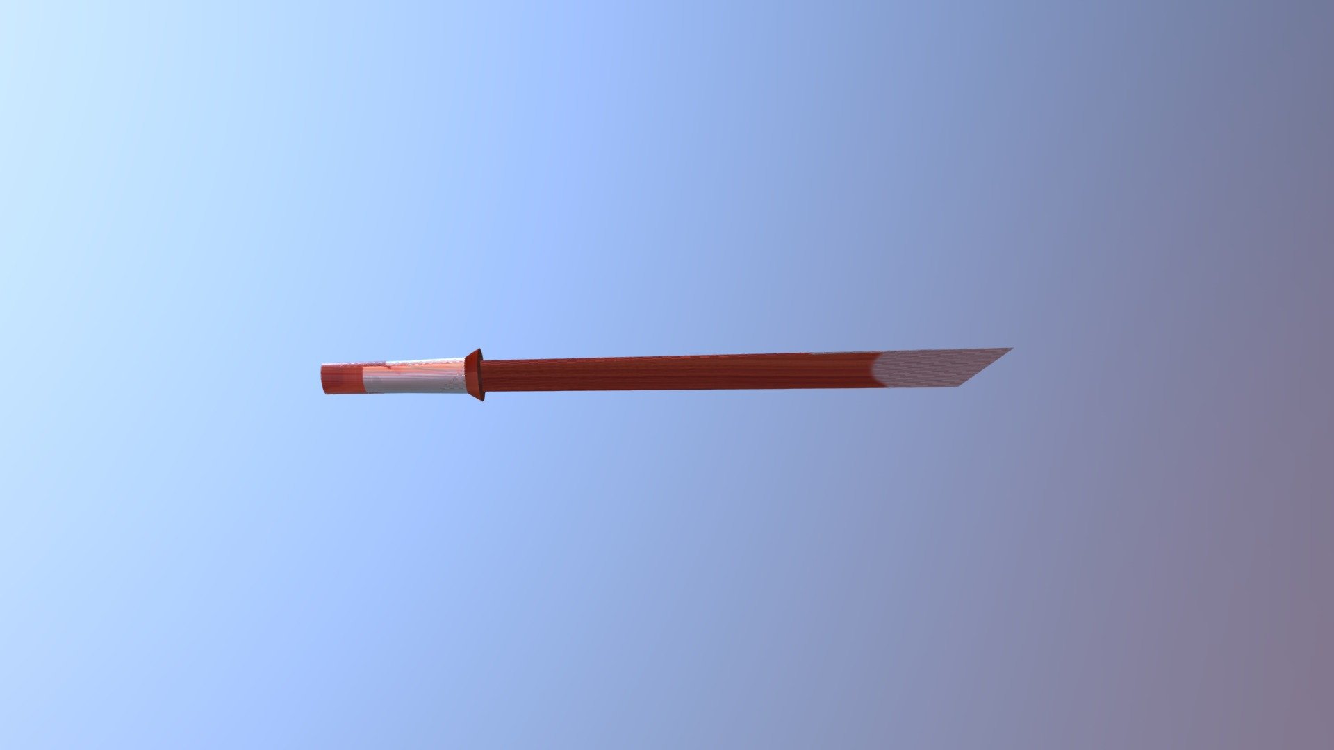 Platinum Laced Wooden Sword - 3D model by gamerozz911 [b6ee1ae] - Sketchfab