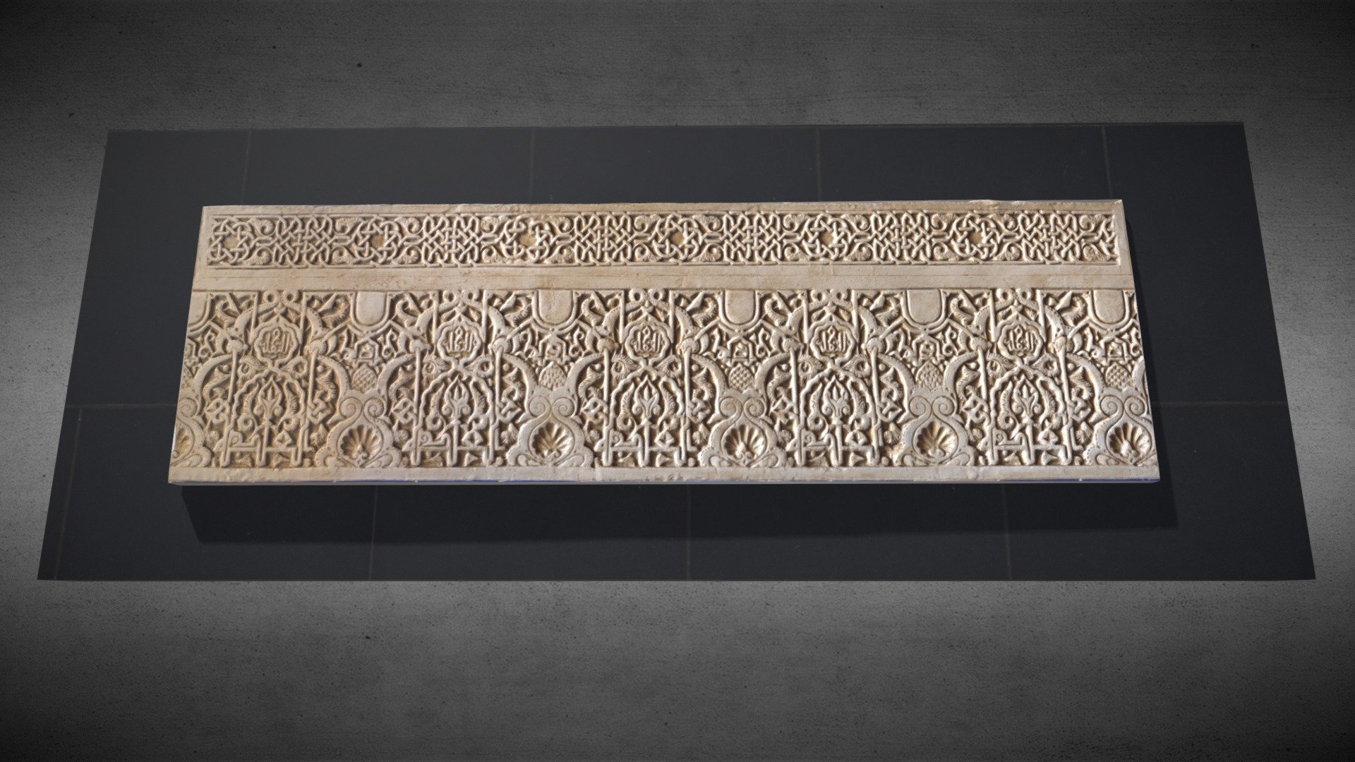Arabic plasterwork - Download Free 3D model by childres86 [b6eebd4 ...