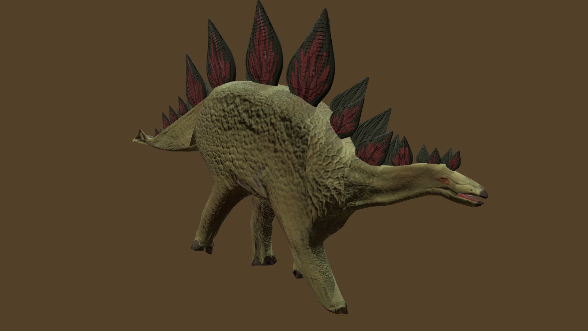 Stegosaurus [Blender] - 3D model by Willow Reis (@Willberri_) [b6f078d ...