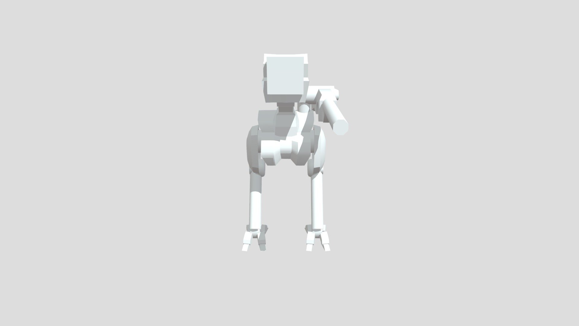 Industrial Robot - 3D model by craigenstine [b6f1847] - Sketchfab