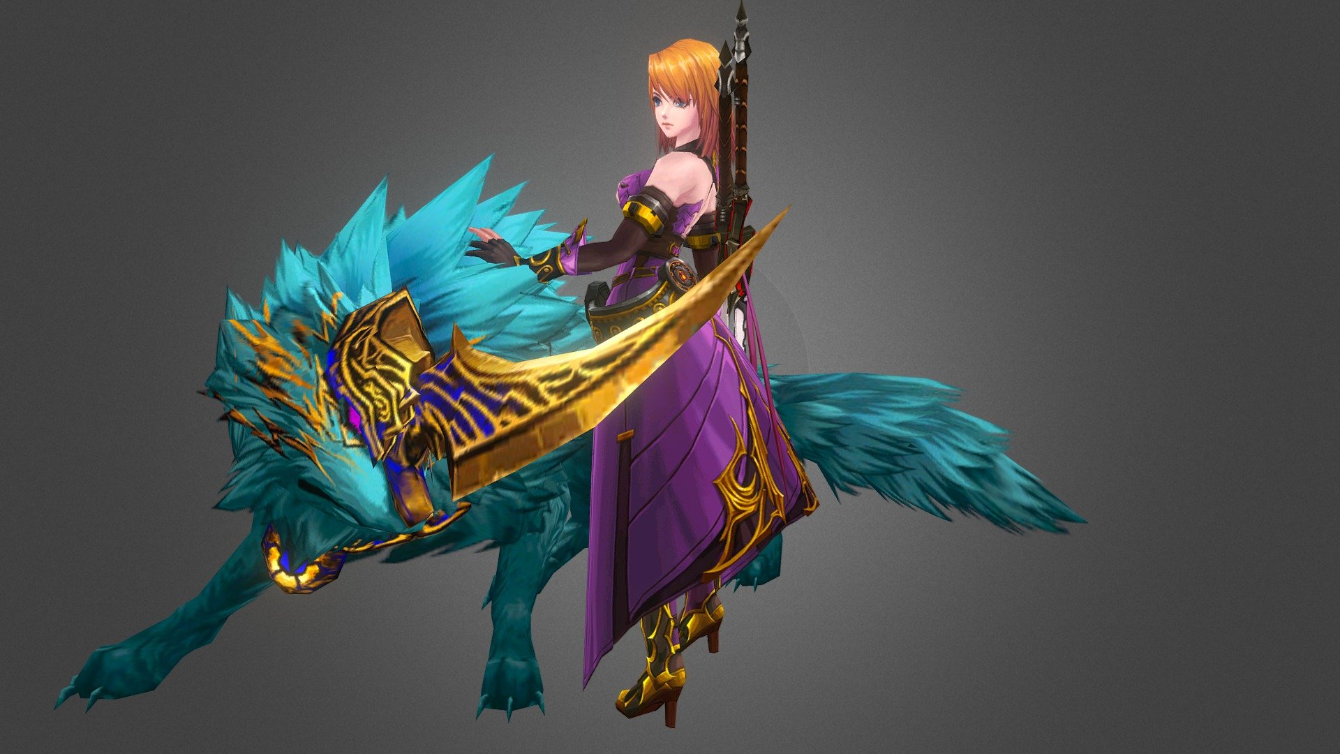 Kritika Wolf Guardian - 3D model by En Masse Entertainment ...