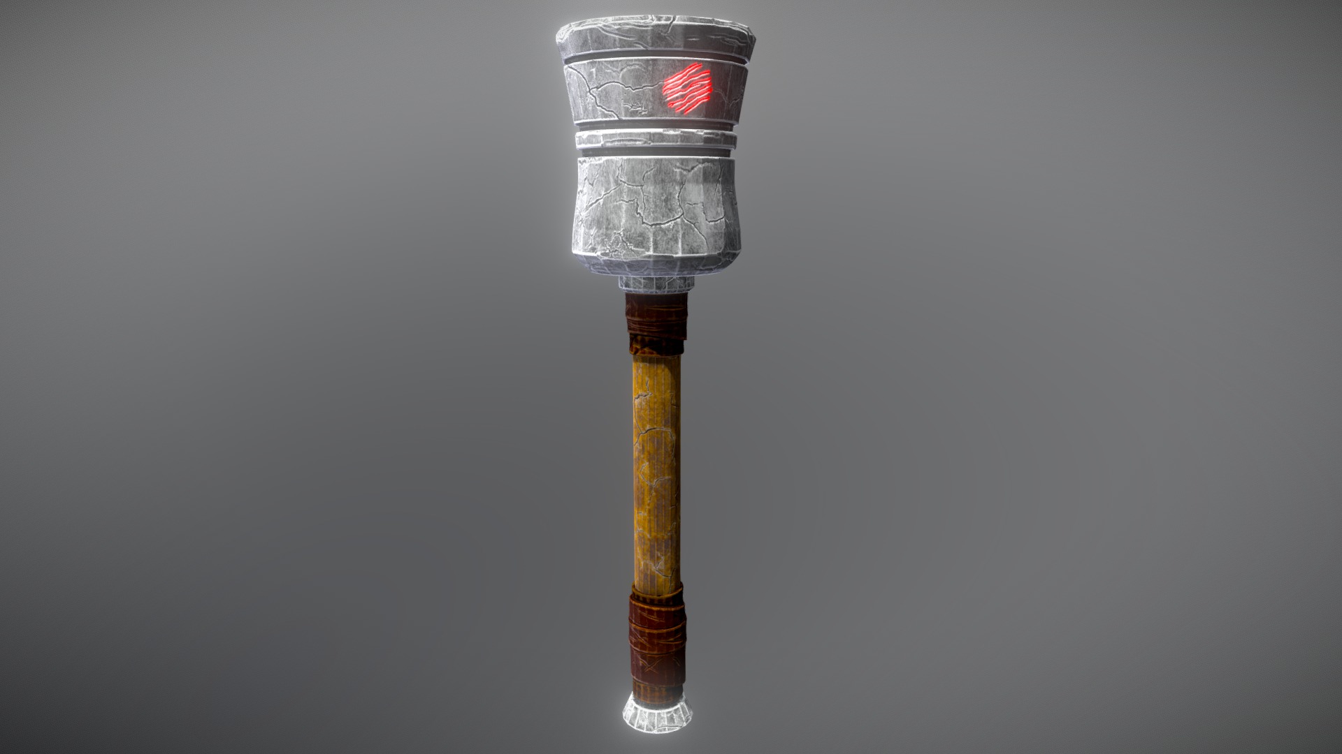 Stylized Mace. - 3D model by Sam (@rawpuwnzl) [b6f2468] - Sketchfab